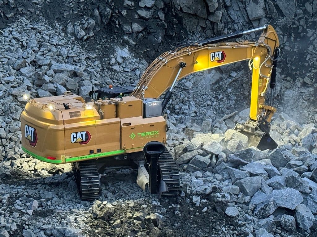 Terox X-GL-C352 – Hybrid gravemaskin med 315 kW motor