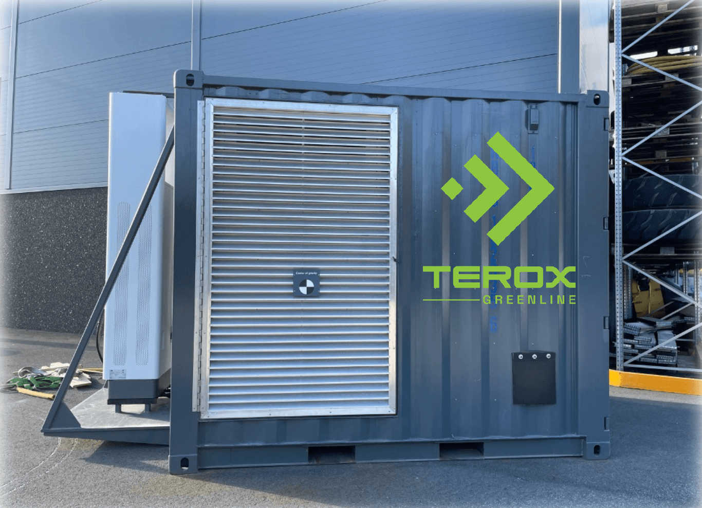Terox X-CC450 Kabelcontainer – strømforsyning